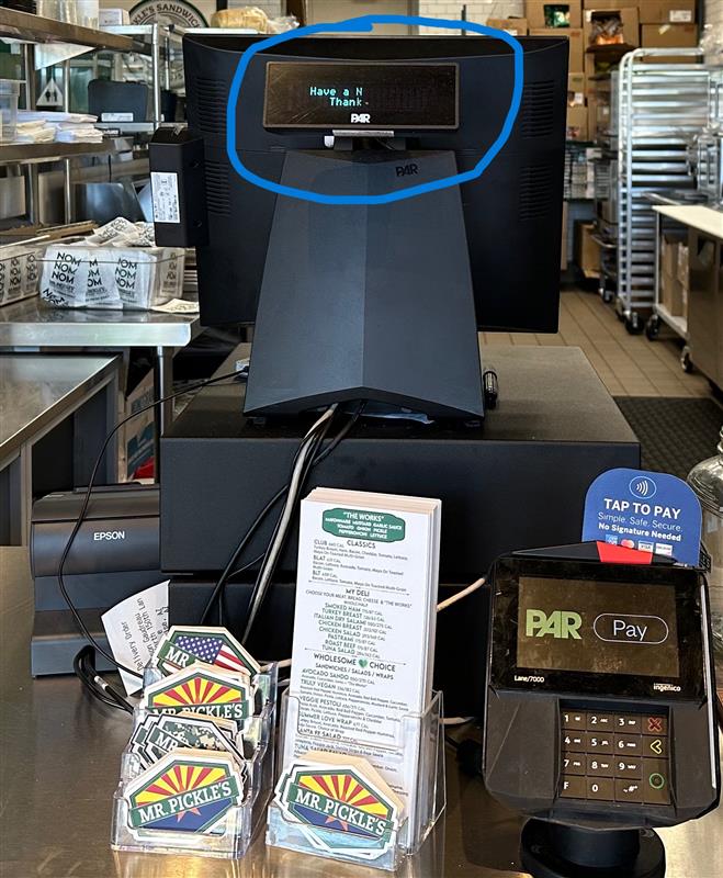 Installing a new Brink POS – Mr. Pickle's Franchise Systems