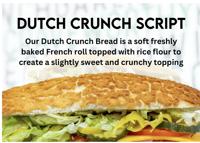 Dutch Crunch Script – Mr. Pickle's Franchise Systems
